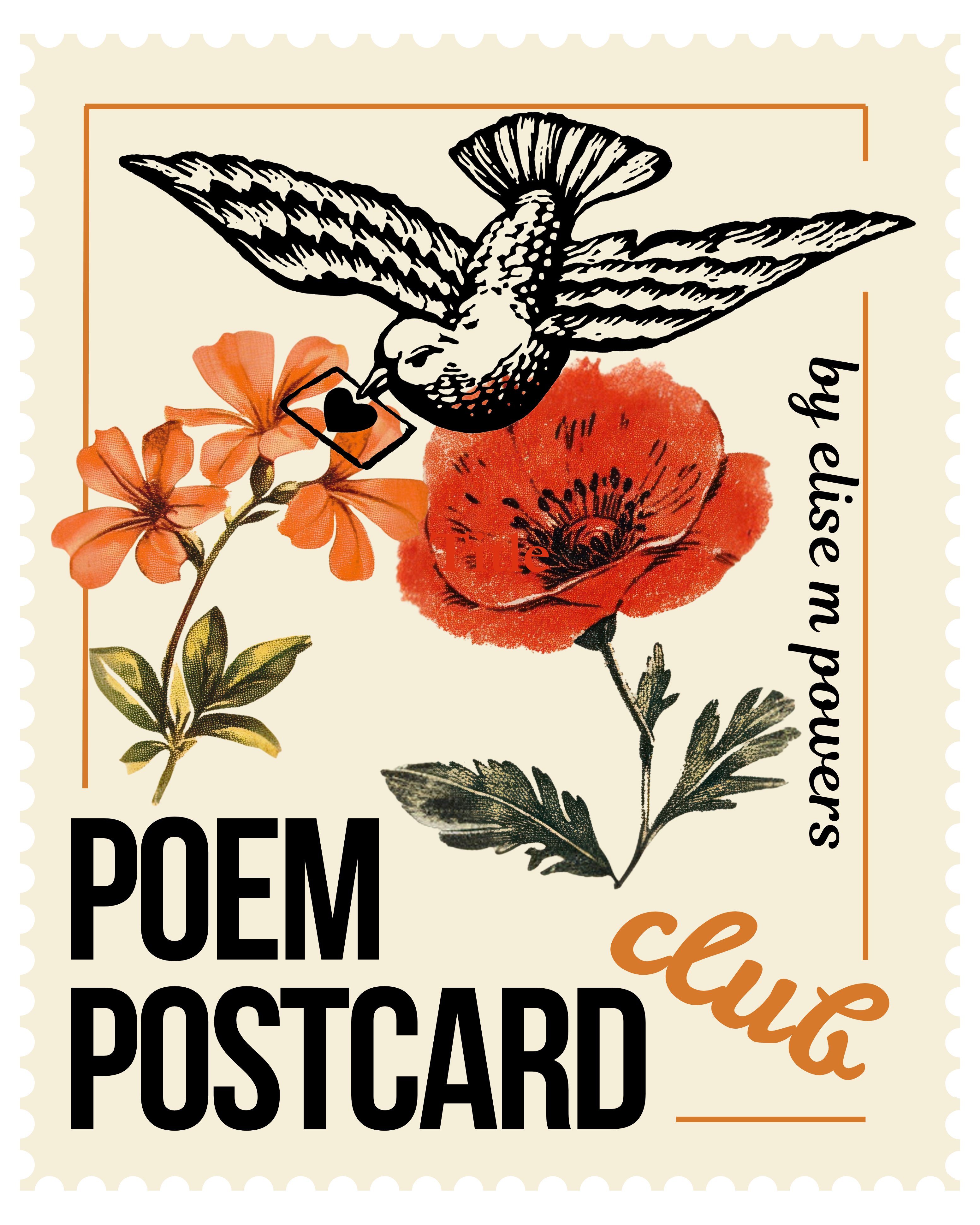 Poem Postcard Club - Elise Powers Poetry